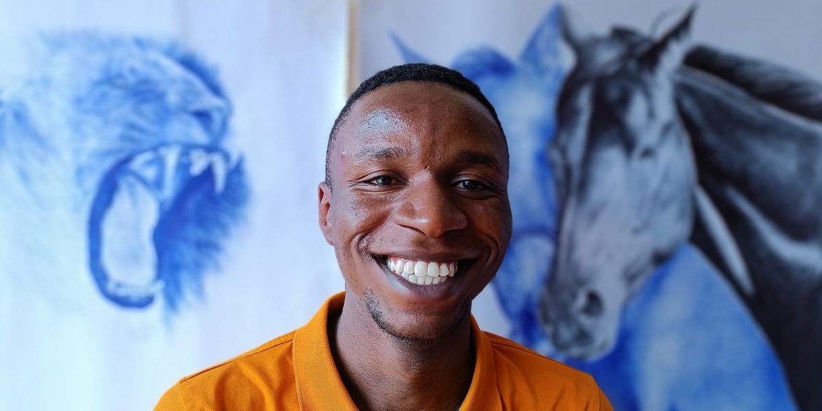 JRS Uganda: Meet Serge, an Academically Gifted Pen-Artist - JRS USA